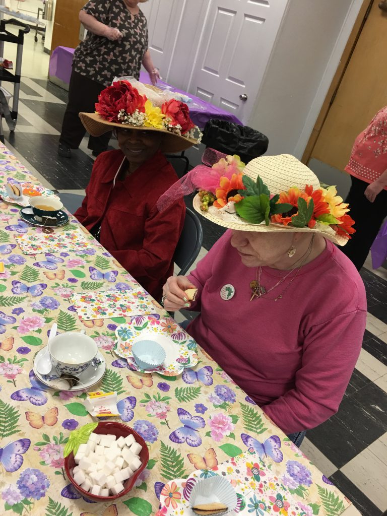 Tea Party- Welcoming Spring – Senior Centers, Inc.